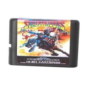 sunset riders (sunsetriders) 16 bit md game card for sega mega drive for genesis