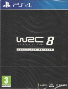 wrc 8 steelbook edition playstation 4 (ps4)