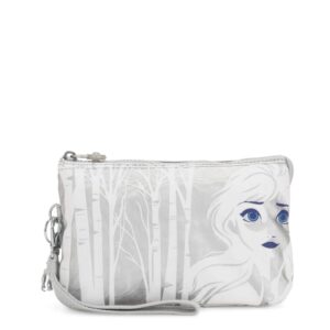 kipling disney's frozen ii creativity extra large wristlet birch tree