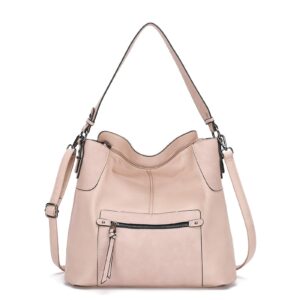 purses for women shoulder handbag large hobo bags, beige