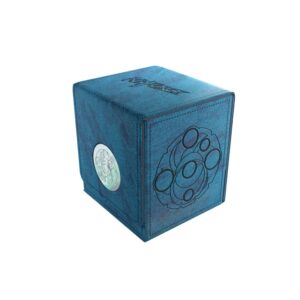 keyforge vault deck box: blue