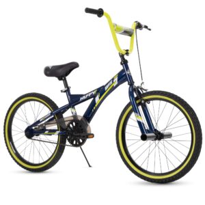 huffy ignyte 20” boy’s bmx bike, quick connect assembly, blue