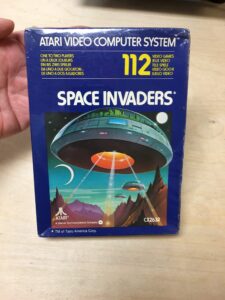 space invaders - atari 2600 - cx2632 - video game - cartridge only - 1978