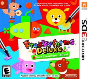 freakyforms deluxe: your creations, alive! - nintendo 3ds (renewed)