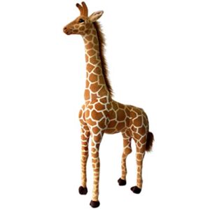 tagln large stuffed animals standing giraffe toys plush giant 37 inches