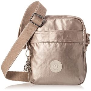 kipling womens hisa crossbody bag, metallic glow, one size