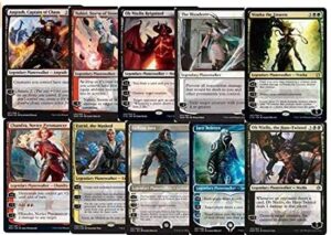 10 mtg assorted planeswalkers