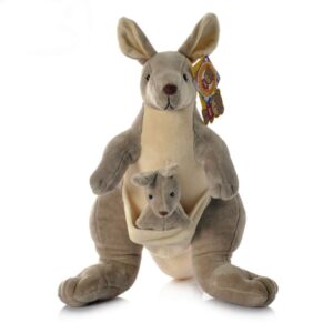 cute rabbit 10 inch kangaroo plush toy stuffed animal toy plush animal doll