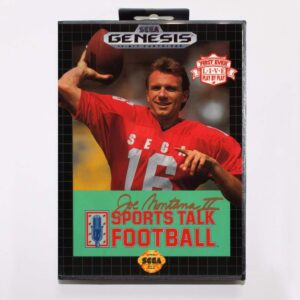 joe montana 2 sports talk football game cartridge 16 bit md game card with retail box for sega mega drive for genesis