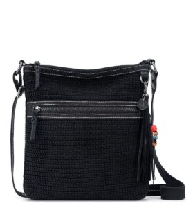 the sak women's crossbody black 11in l x 1.5in w x 11in h; drop: up to 26 inches