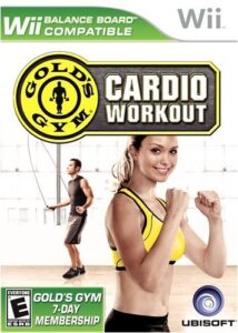 gold's gym cardio workout - nintendo wii (renewed)