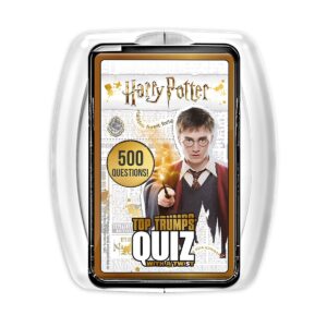 top trumps harry potter trivia game: quiz games - trivia quiz - kids games - great travel games and road trip games - trivia outdoor games- family games for kids and adults 2+ players