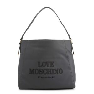 love moschino borsa pu shoulder bag black (nero) one size