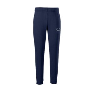 evoshield pro team fleece pants - youth, navy, small