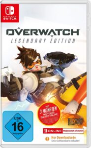 overwatch legendary edition - [nintendo switch] (no physical game or cartridge included in box)(only includes download code in box)