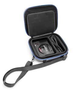 casematix travel case compatible with sega genesis mini and select accessories - includes shoulder strap and case only