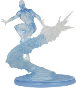 marvel premier collection iceman statue, multicolor, 11 inches