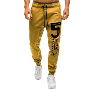 tootu jogger pants outdoors joggers men letter print harem pants sweatpants trousers sports wear drawstring pocket pants