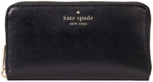 kate spade women's leather cameron street lacey wallet (nw blk)