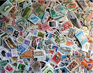 british empire stamp collection - 1,000 different stamps