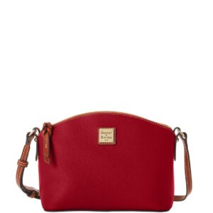 dooney & bourke handbag, pebble grain suki crossbody - wine