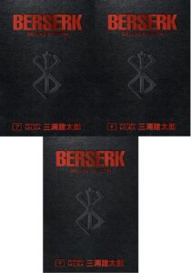 berserk deluxe edition series 3 books collection (vol 7-9, berserk deluxe volume 7, berserk deluxe volume 8, berserk deluxe volume 9) by kentaro miura