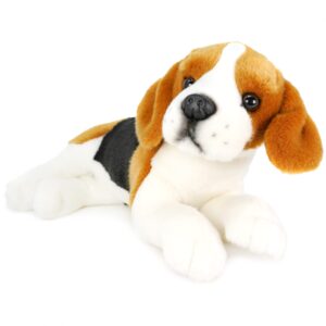 tigerhart burkham the beagle - 14 inch stuffed animal plush