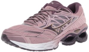 mizuno women's wave creation 20, woodrose/plum perfect, 9