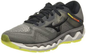 mizuno men's horizon 4 running shoe, frost grey-phantom, 10