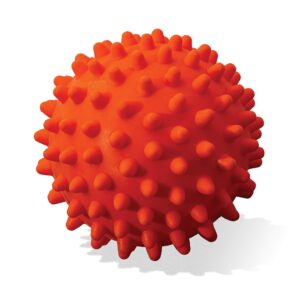 franklin sports ready set fetch all weather ball - launcher ball - slobber and water resistant,orange