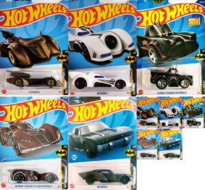 hot wheels batman 5 car set bundle version 3