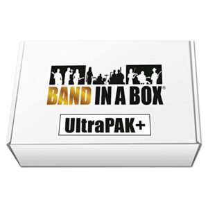 band-in-a-box 2019 ultrapak+ [mac usb hard drive] - create your own backing tracks