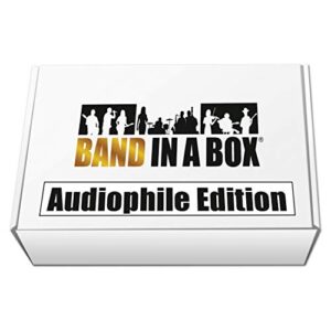 band-in-a-box 2019 audiophile [mac usb hard drive] - create your own backing tracks