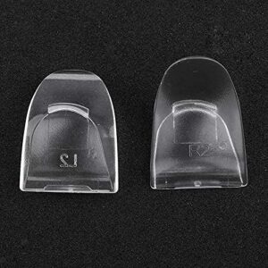 1 pair l2 r2 button extenders trigger buttons for ps4 / ps4 slim / ps4 pro game controller (clear)