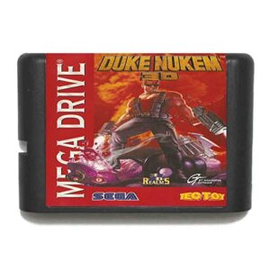 topfor duke nukem 3d 16 bit md game card for sega mega drive for genesis