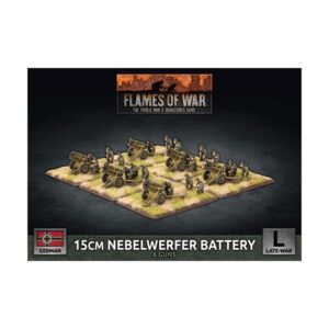 flames of war late war german 15cm nebelwerfer (gbx146)