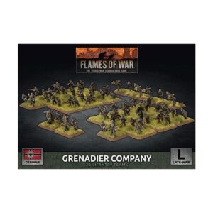 flames of war: late war: german: grenadier company (gbx170)