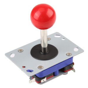 1-player arcade buttons and joystick diy controller kit, 2/4/8 way game joystick ball for arcade gaming