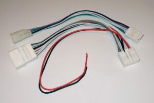 wire harness compatible with 1987-2018 toyota and 2016+ subaru (used for amplifier or subwoofer installation)