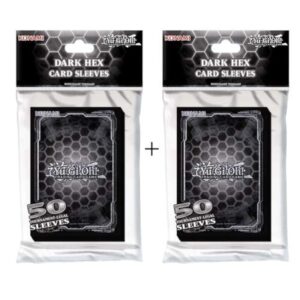 yu-gi-oh!: dark hex card sleeve (2 pack)