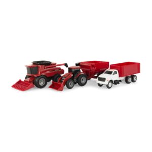 ertl 1/64 collect n play case ih harvest 4 piece set zfn47004