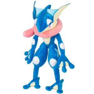 pokémon 12" large greninja plush - officially licensed - quality & soft stuffed animal toy - add greninja to your collection! - great gift for kids, boys, girls & fans of pokemon