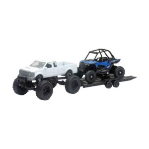 new-ray toys 4x4 pick-up truck & polaris rzr set