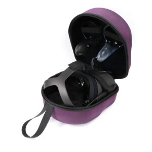 oriolus hard case for oculus quest all-in-one vr gaming headset (purple)