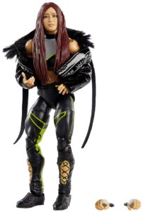 wwe lo shira elite series #79 deluxe action figure with realistic facial detailing, iconic ring gear & accessories