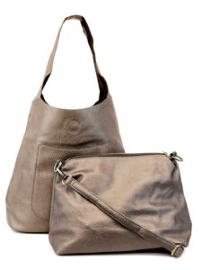 joy susan womens molly slouchy 2-in-1 hobo handbag