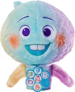 mattel disney pixar soul 22 feature plush doll collectible approx 11-in tall huggable stuffed character toy with movie-authentic look, collectors gift