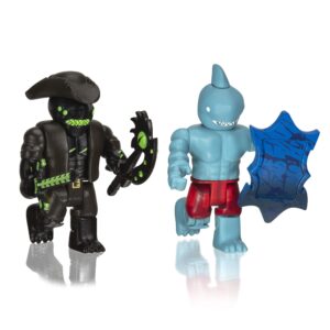 roblox action collection - a pirate's tale: shark people game pack [includes exclusive virtual item]