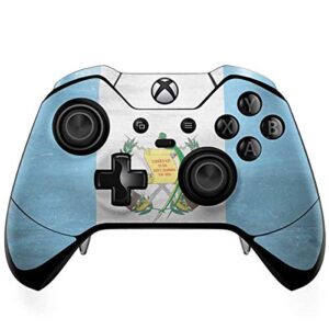 skinit decal gaming skin compatible with xbox one elite controller - originally designed guatemala flag distressed design