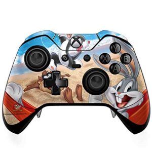 skinit decal gaming skin compatible with xbox one elite controller - officially licensed warner bros looney tunes beach design